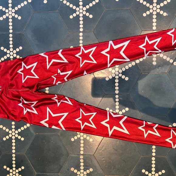Goldsheep | Pants & Jumpsuits | Goldsheep Size Xs Red With White Stars ...